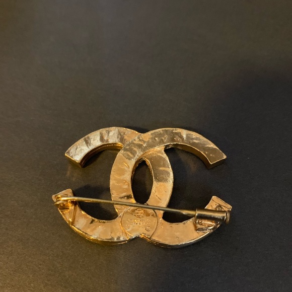 CHANEL | Jewelry | Chanel Cc Logo Pin Brooch | Poshmark